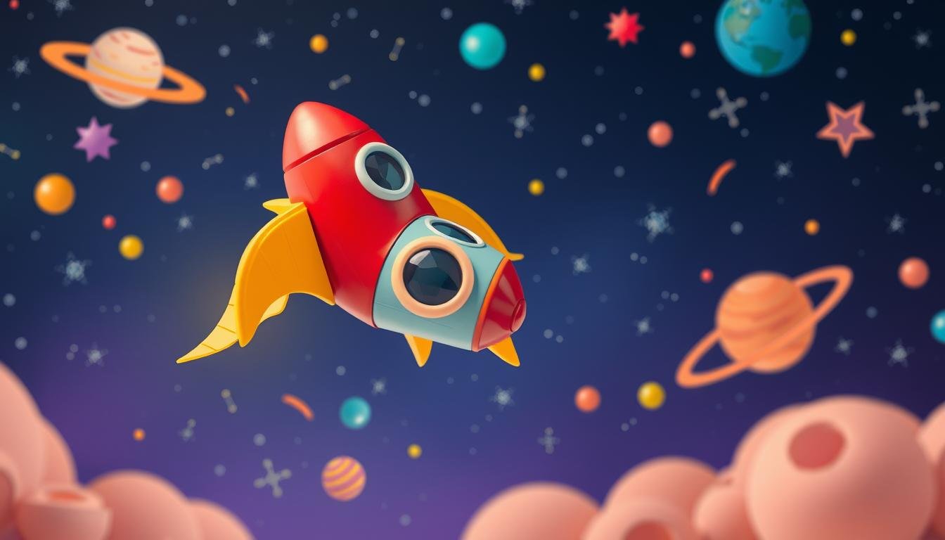 Rocket Ship Toy: Blast Off with Space Adventures